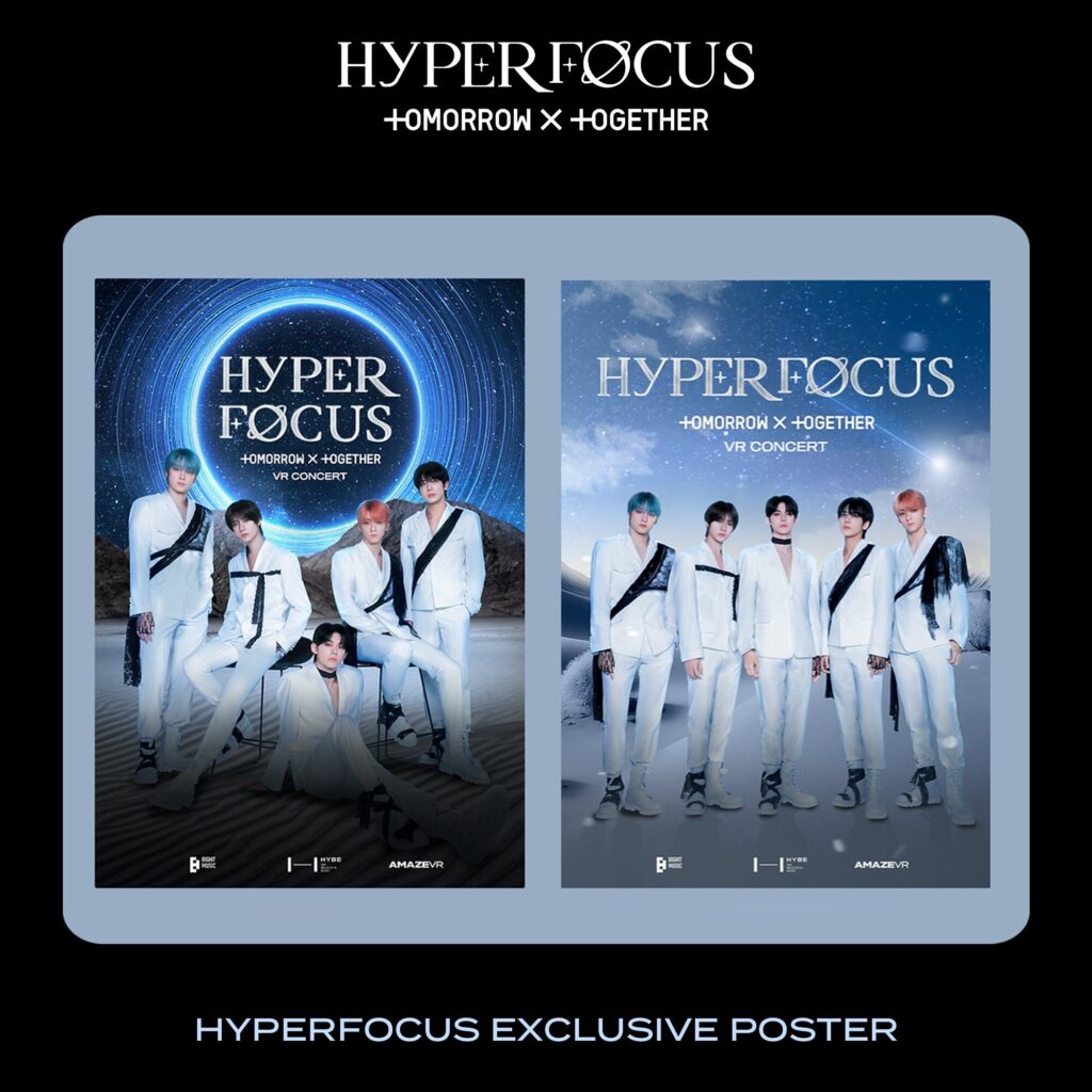 ＜HYPERFOCUS : TOMORROW X TOGETHER VR CONCERT＞開催 韓国上映情報、コンテンツなどまとめ - TOMORROW X TOGETHER NOTE